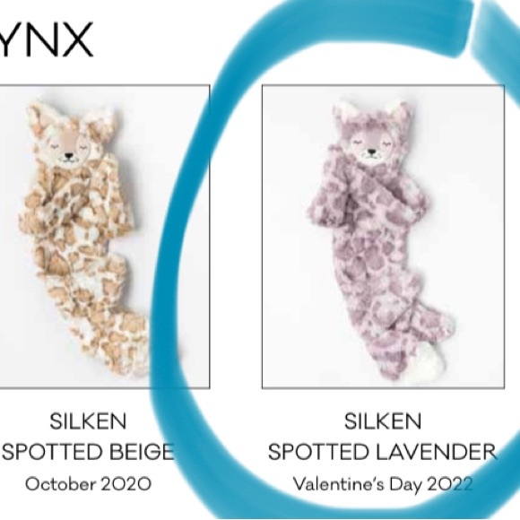 Slumberkins | Toys | Slumberkins Lynx In Silken Spotted Lavender From ...